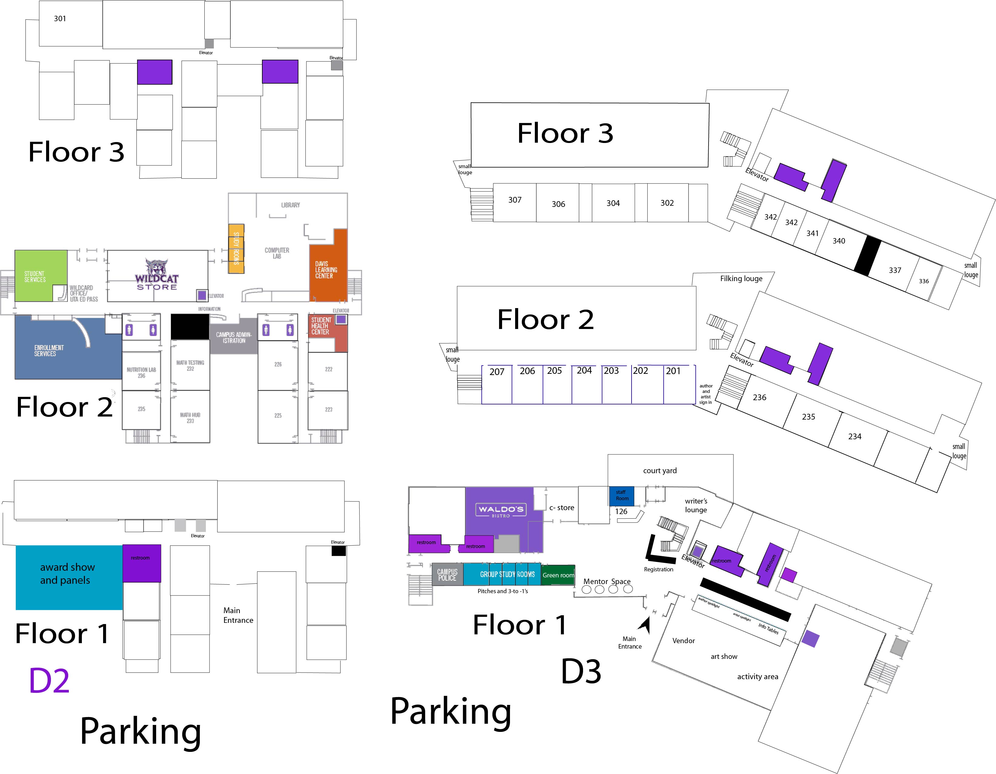 Weber State University Davis Campus Map - United States Map